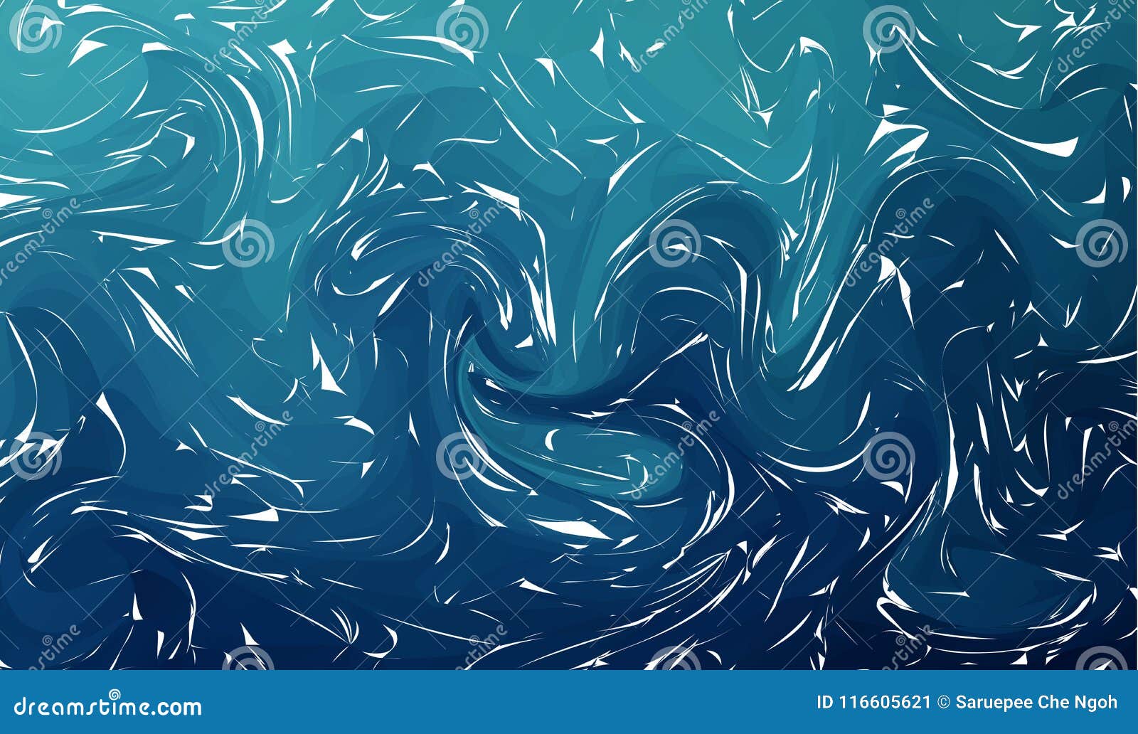 Abstract Background with Beautiful Liquid Acrylic Waves. Stock Vector ...