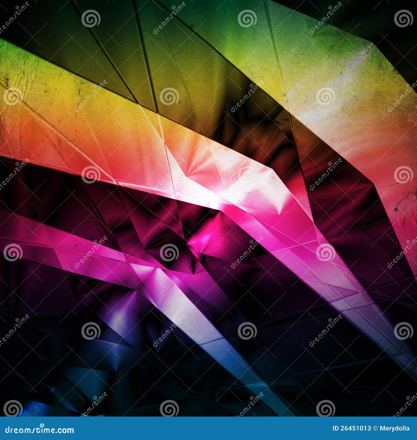 Abstract Background with Bended Lines Stock Image - Image of abstract ...
