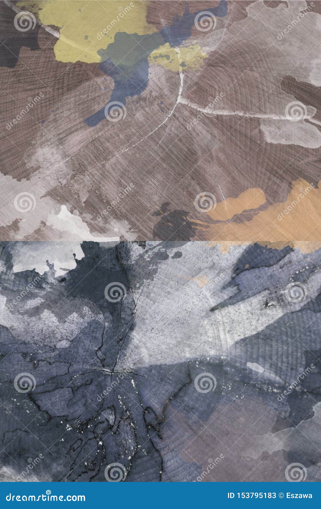 Abstract Background, Bitmap, Computer Generated. Wood Texture, Stains ...