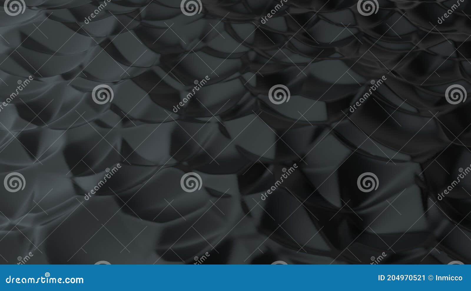 Abstract Background with Black Cells Structure Surface. Minimal Beveled ...