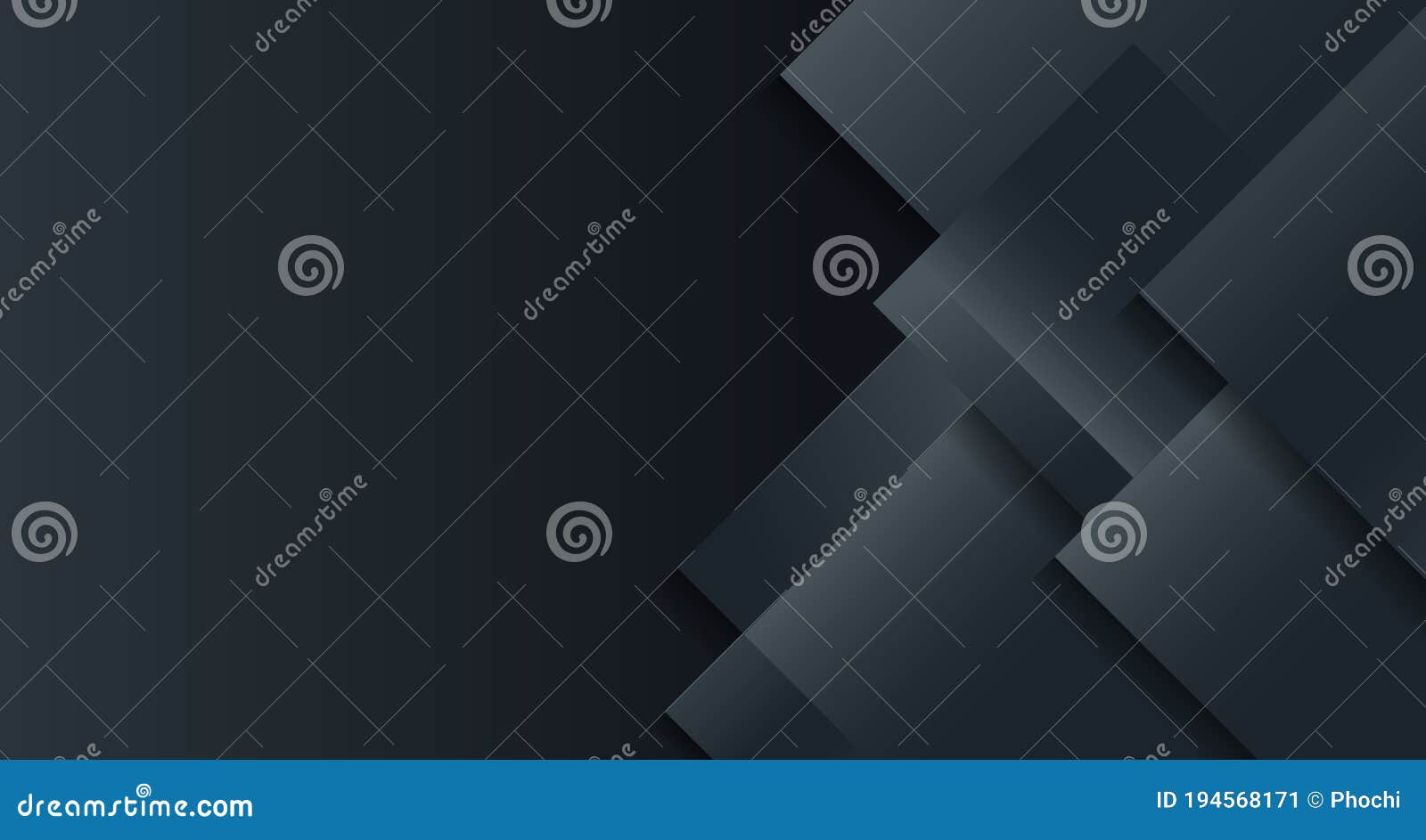 Abstract Background Black and Gray Geometric Square Overlapping with ...