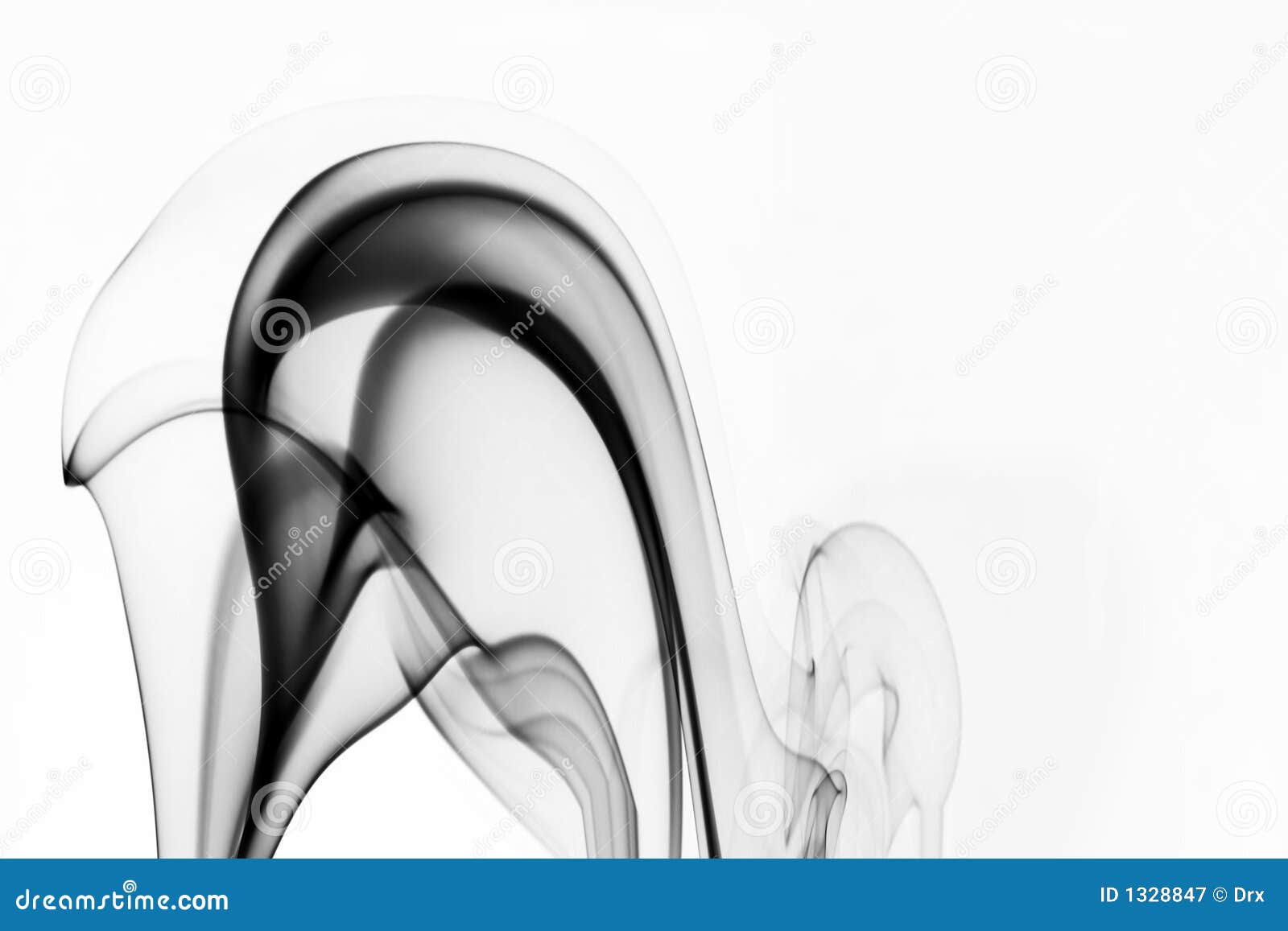 Abstract Background - Black Smoke Shape Stock Illustration ...