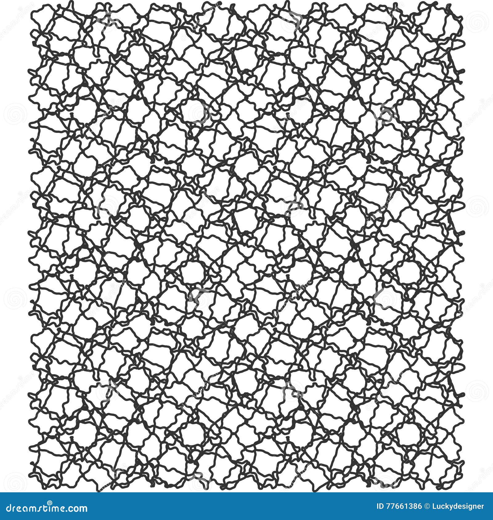 Abstract Background. Black Threads on White. Vector. Stock Vector ...