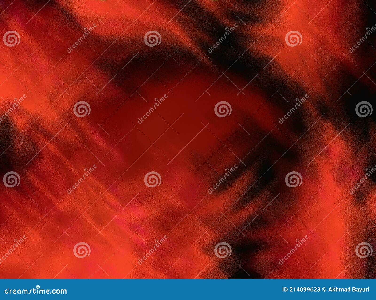 Abstract Background with Blobs or Strokes of Red Fire Smoke Stock ...