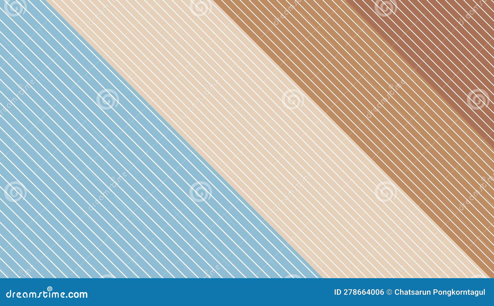 Abstract Background Blue and Brown Stripes Diagonal Pattern Stock ...