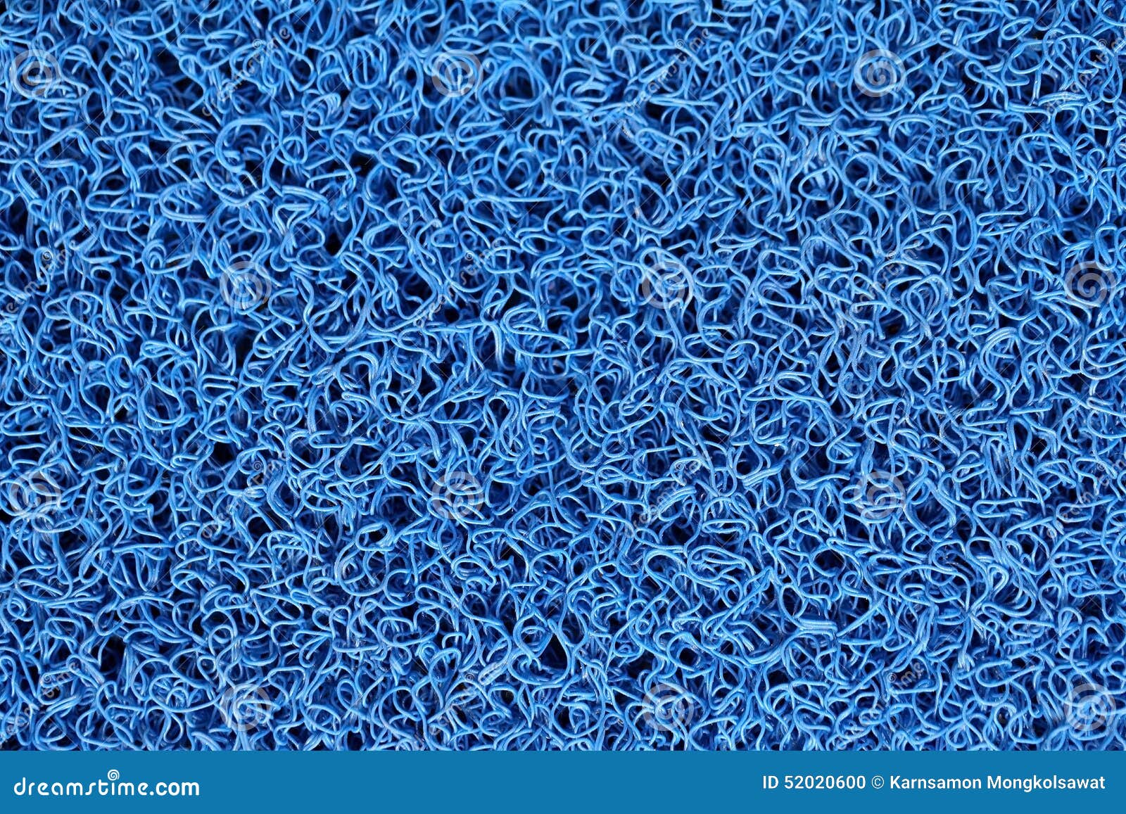 Abstract Background of Blue Carpet or Foot Scraper or Door Mat. Stock ...
