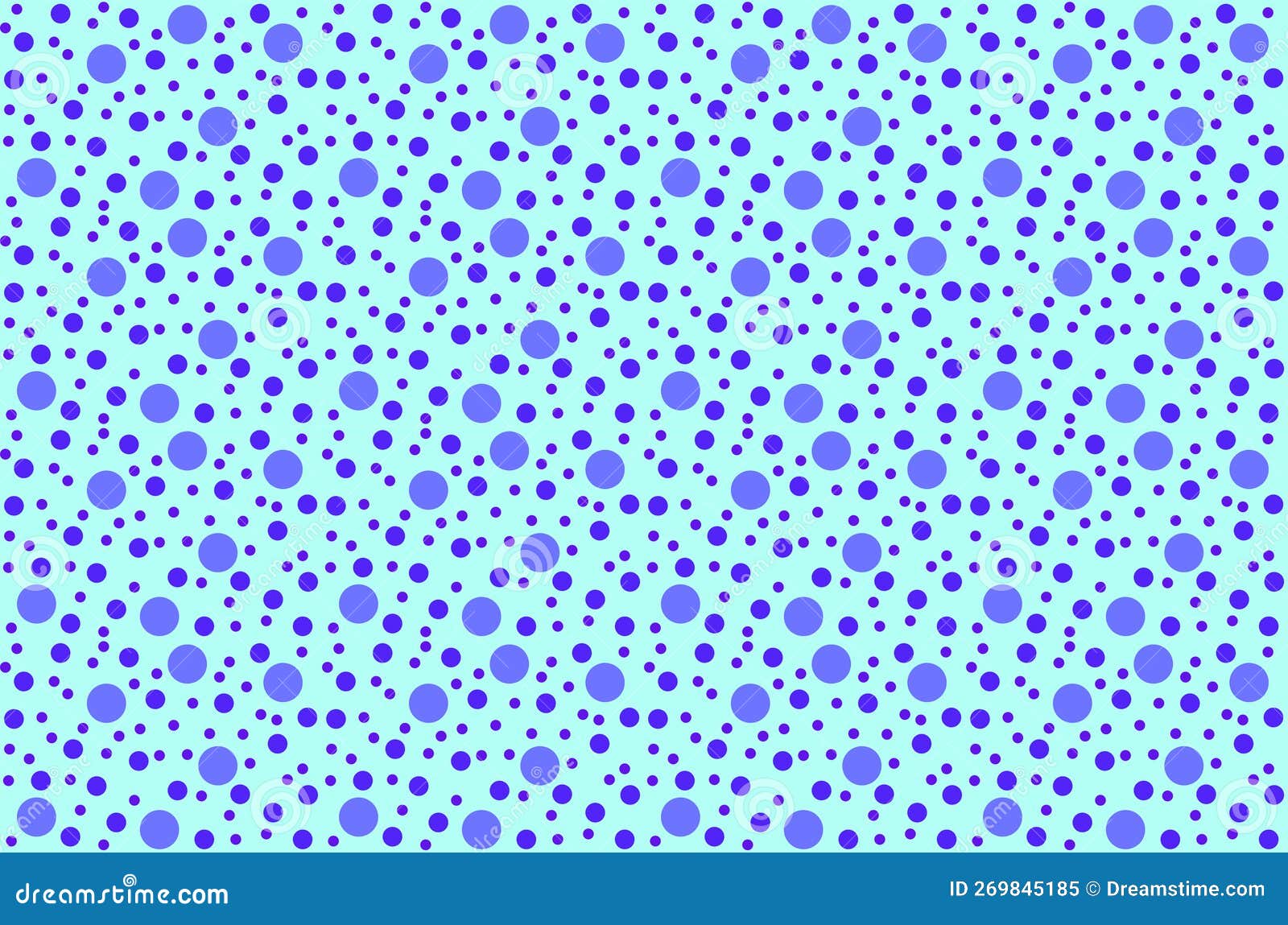 Abstract Background with Blue Circles. Bright Colored Blue Background ...