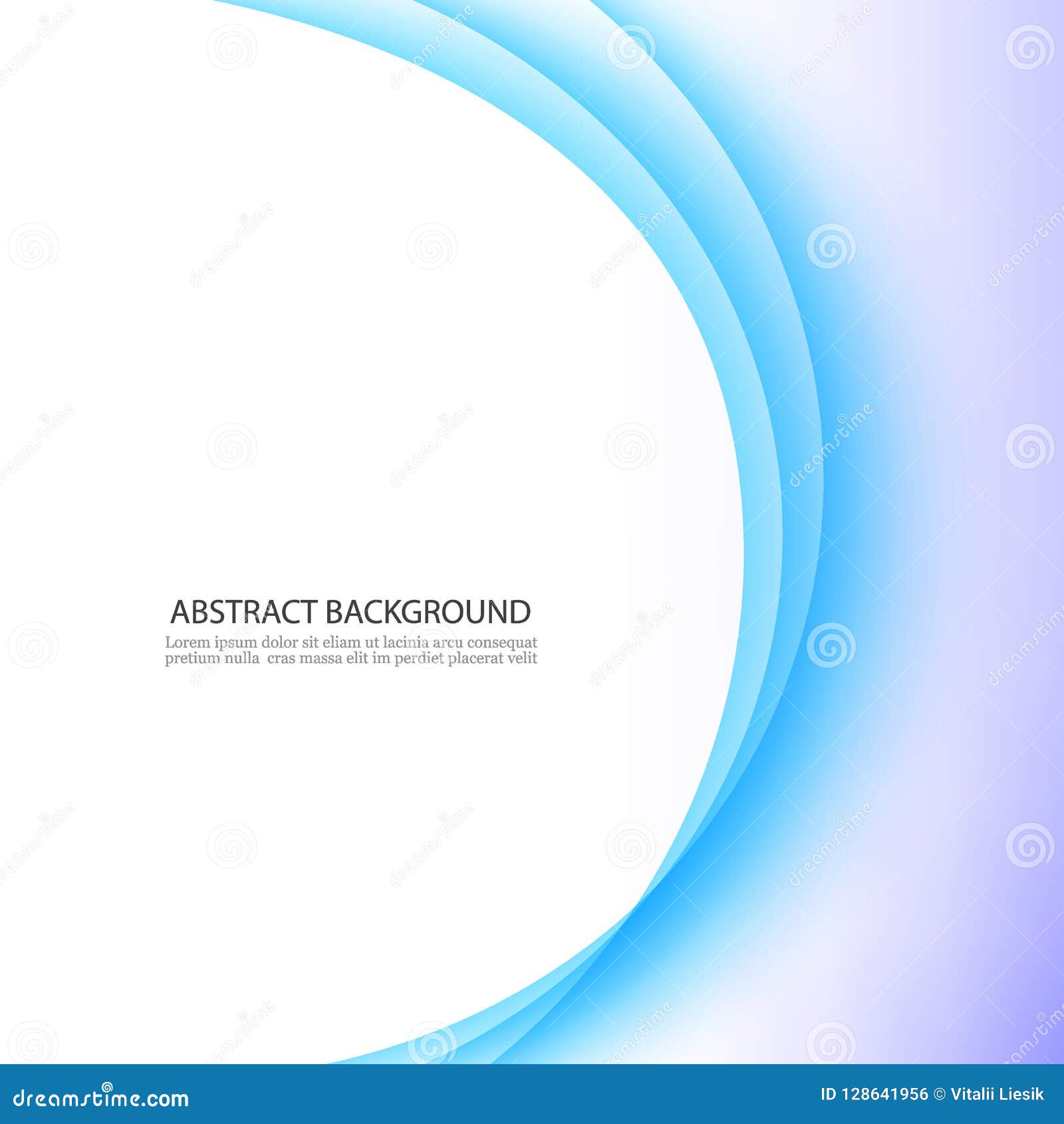 Abstract Background with Blue Circles.Design Element Vector Stock ...
