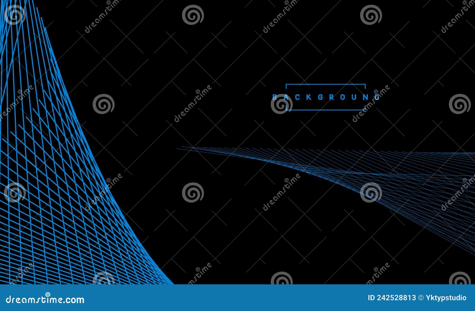 Abstract Background, Blue Color Lines Wallpapers Stock Vector ...