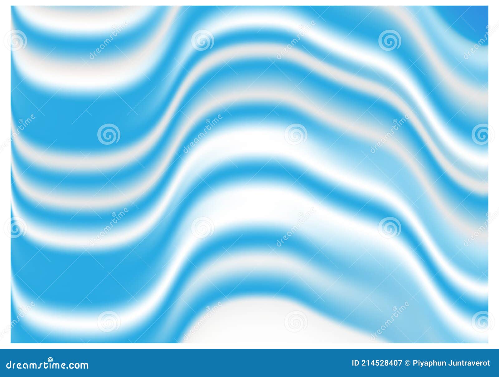 Abstract Background Blue Color Wave Vector Illustration Stock Vector ...