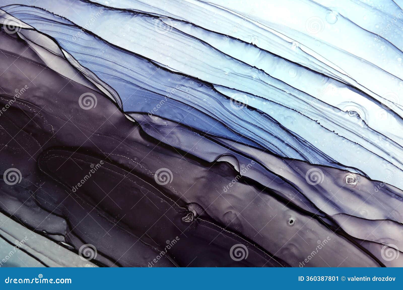 Abstract Background in Blue Colors in Layers Stock Image - Image of ...
