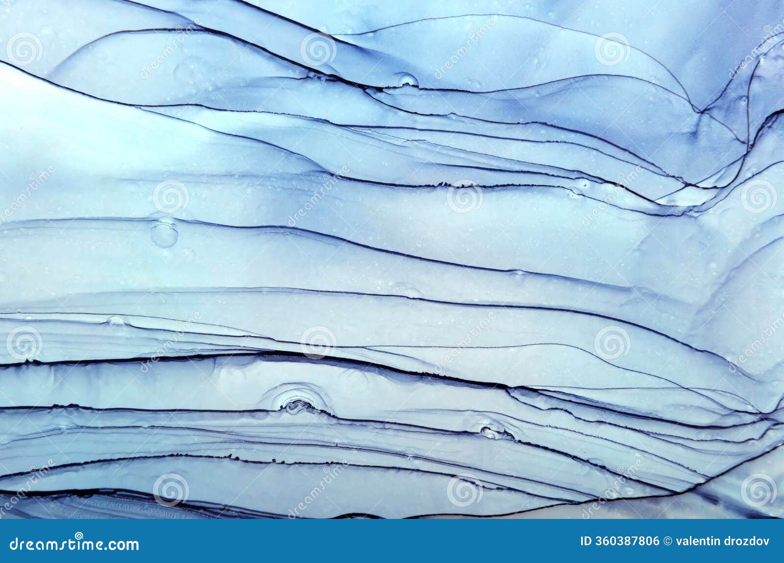 Abstract Background in Blue Colors in Layers Stock Photo - Image of ...