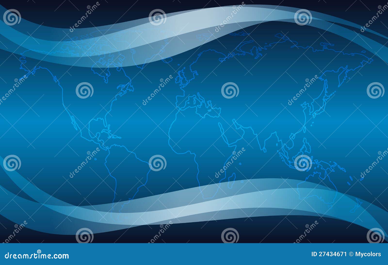 Blue Contour Of The Roller Royalty-Free Stock Image | CartoonDealer.com ...
