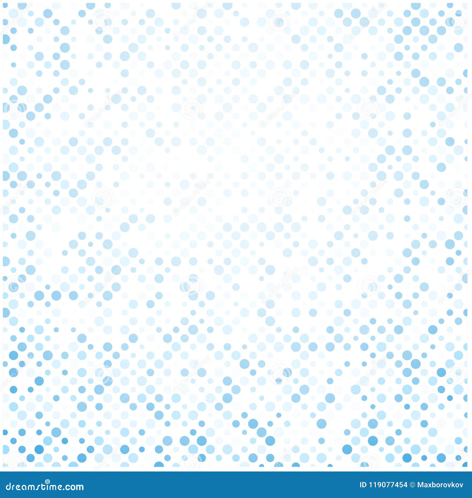 Abstract Background with Blue Dots. Stock Vector - Illustration of ...