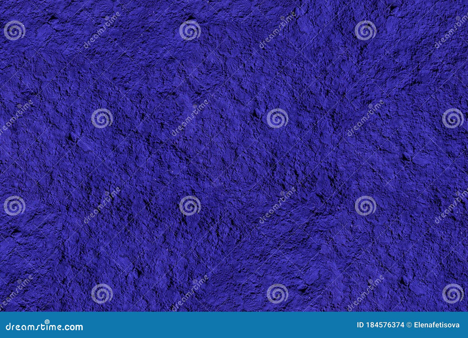 Abstract Background of Blue Dry Powder Paint. Blue Classic Pantone ...