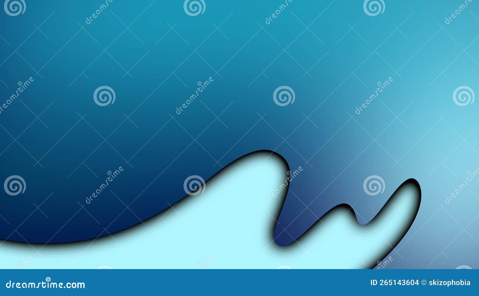 Abstract Background Blue Gradient 3d Liquid Simple Modern Elegant Premium Stock Vector ...