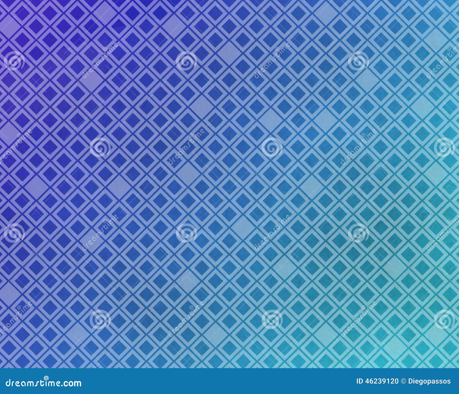 Abstract Background - Blue Gradient with Diamonds Pattern Stock ...