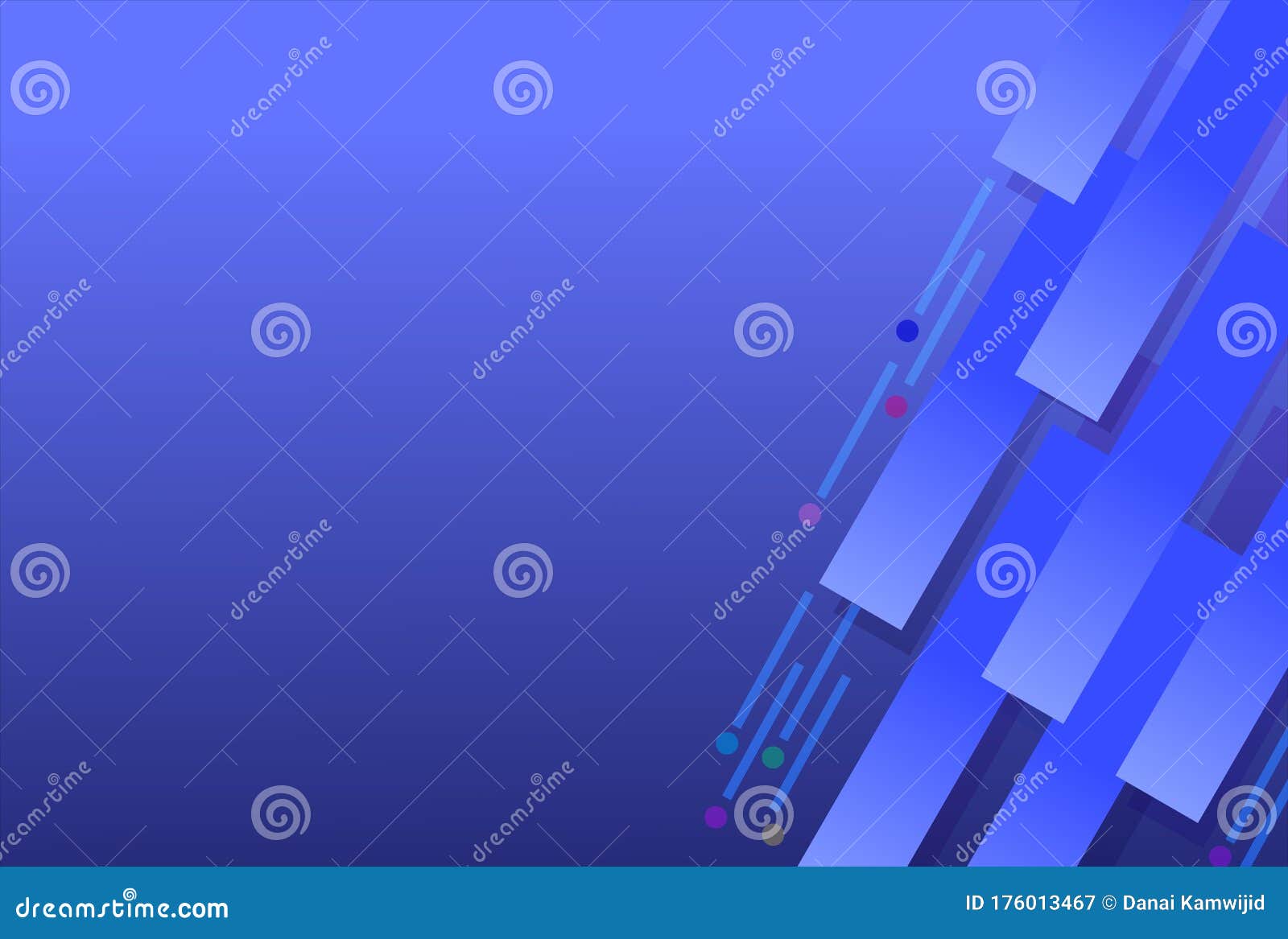 Abstract Background Blue Gradient with Panels. Stock Vector ...
