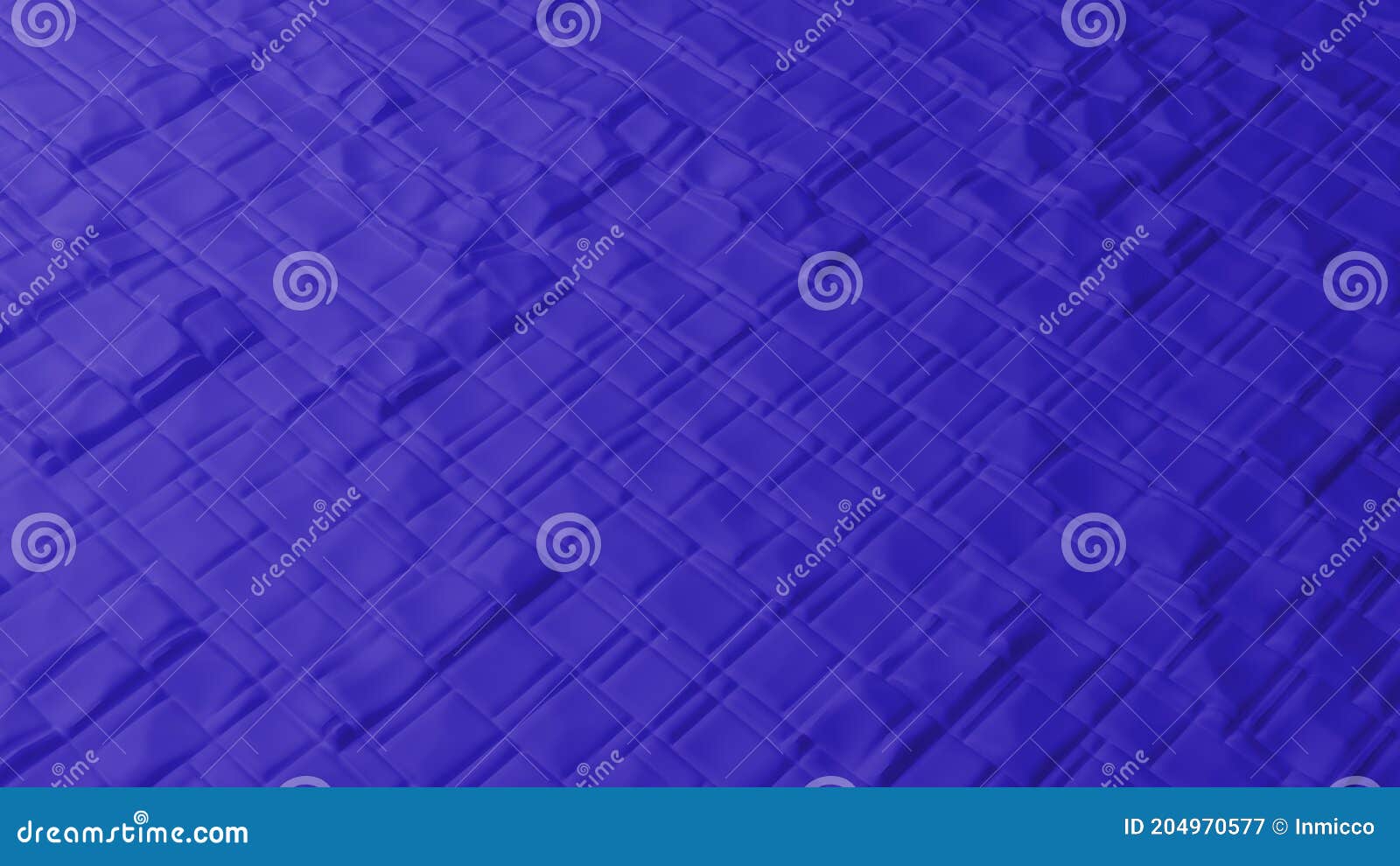 Abstract Background with Blue Grid Smooth Squares. Cell Structure ...