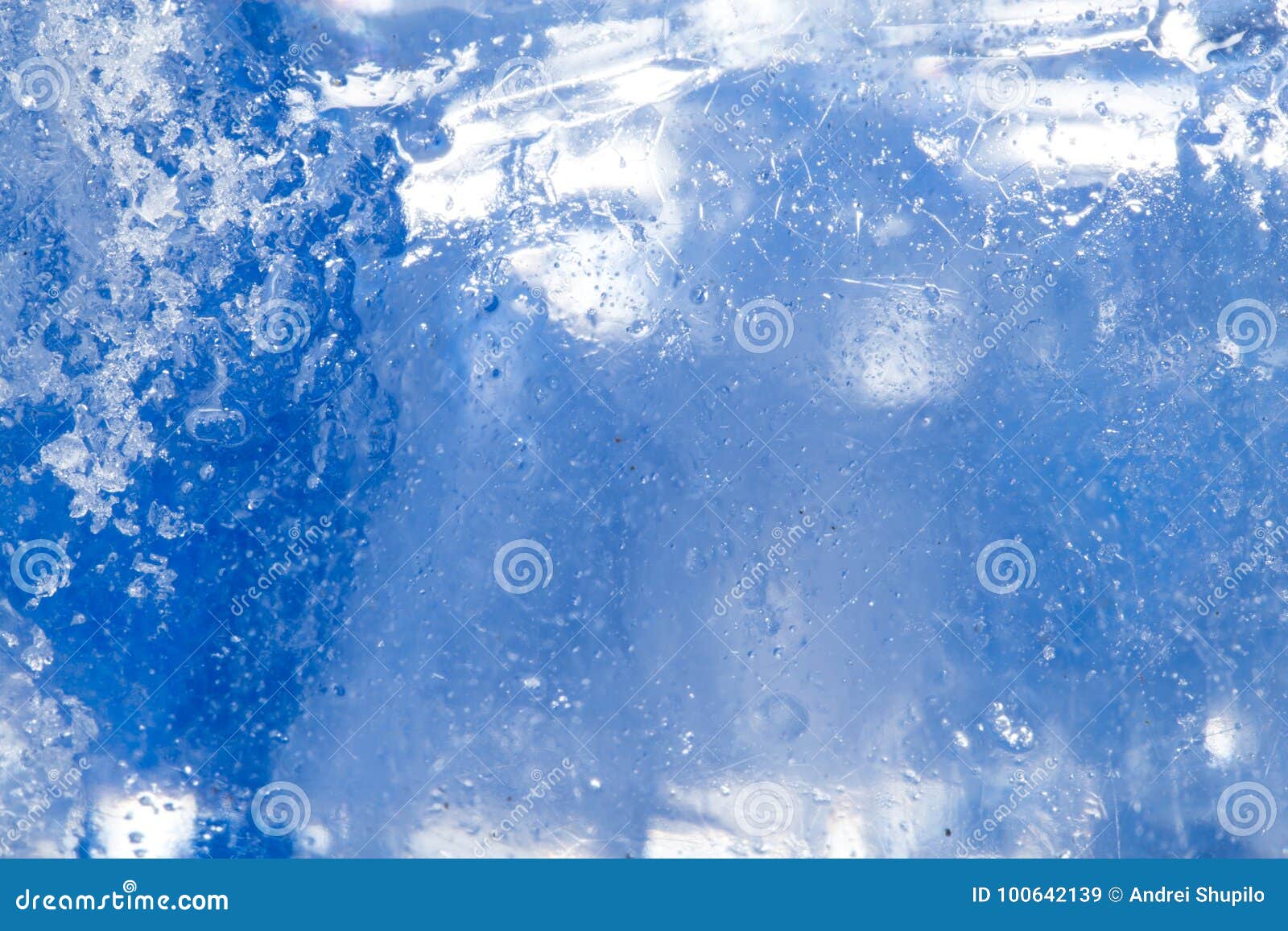 Abstract Background of Blue Ice Stock Image - Image of cube, aqua ...