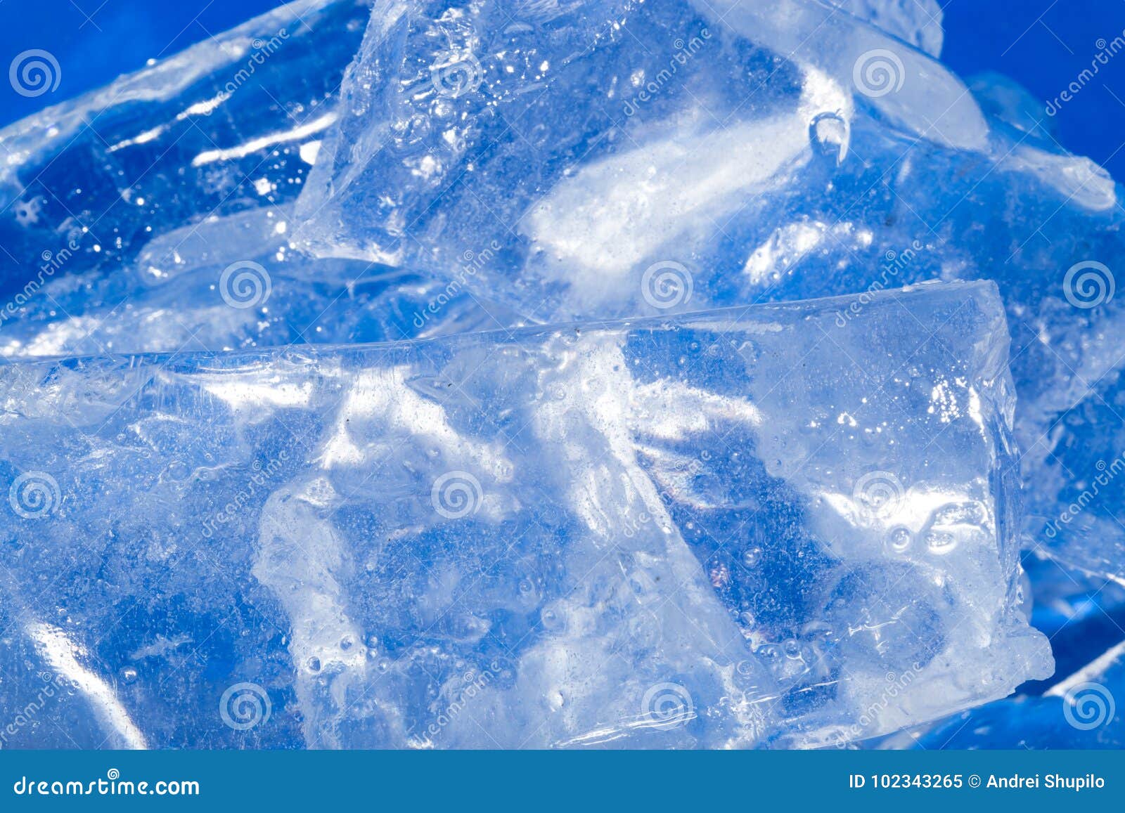 Abstract Background of Blue Ice Stock Image - Image of chilled ...