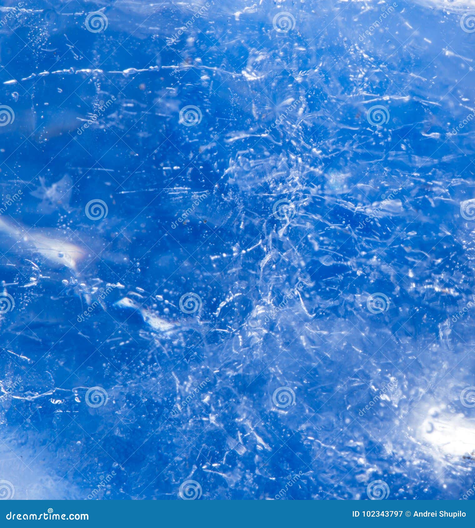 Abstract Background of Blue Ice Stock Image - Image of cold, purity ...