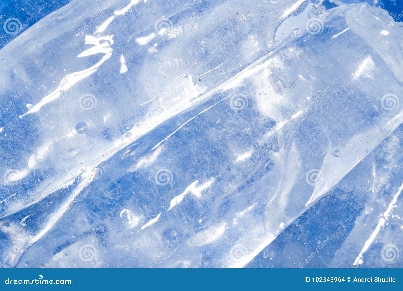 Abstract Background of Blue Ice Stock Photo - Image of blue ...