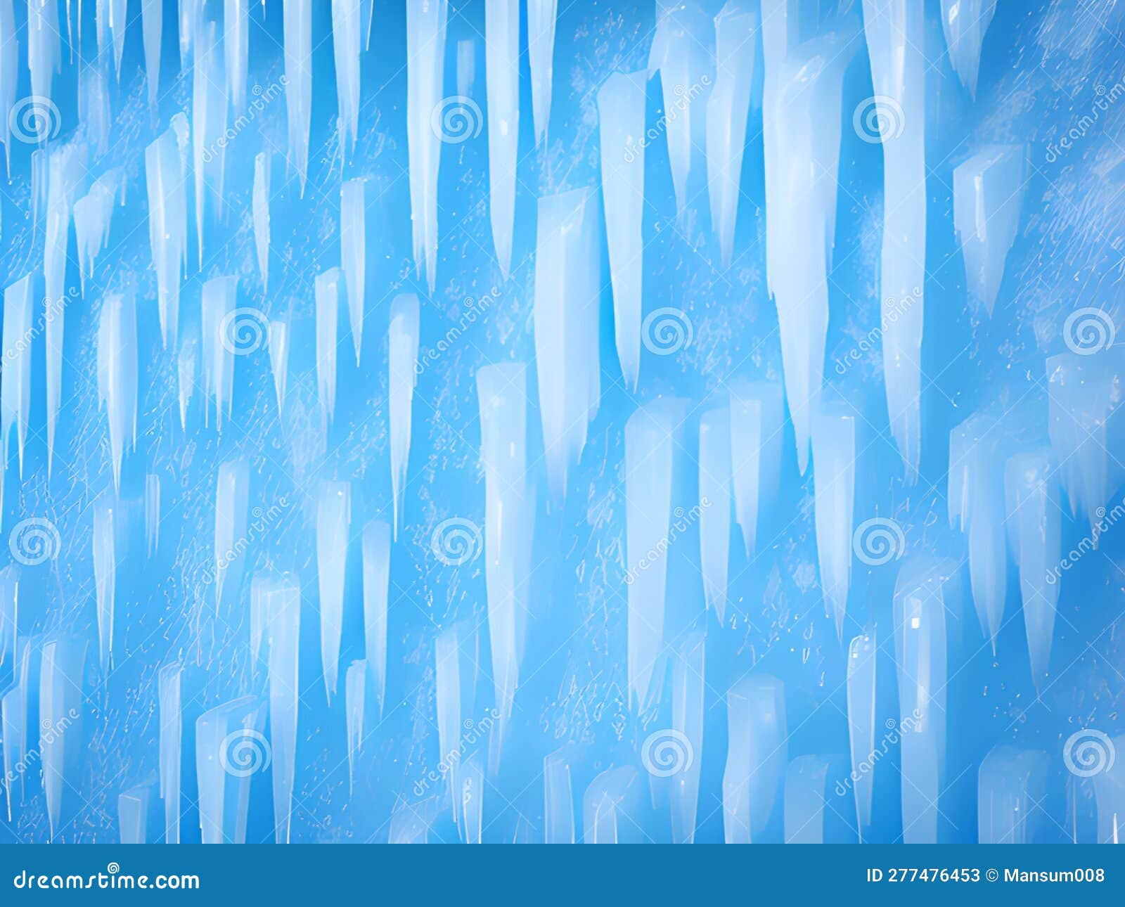 Abstract Background with Blue Ice and White Squares, Ai Generated Stock ...