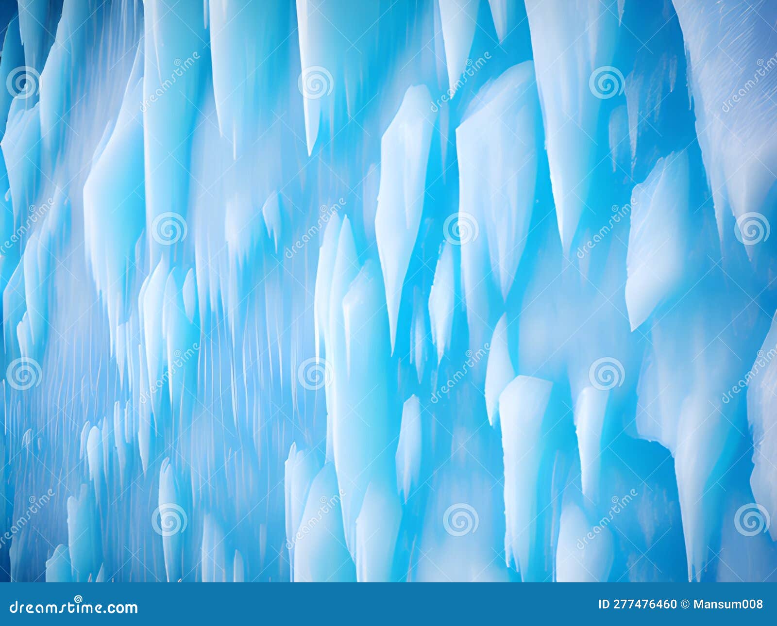 Abstract Background with Blue Ice and White Squares, Ai Generated Stock ...