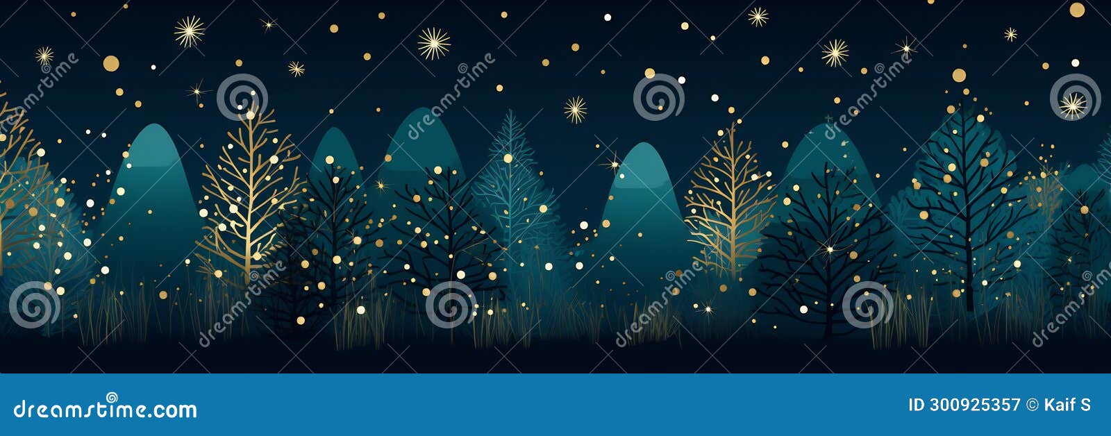 Abstract Background in Blue Magic and Black Background, Ai Generative ...