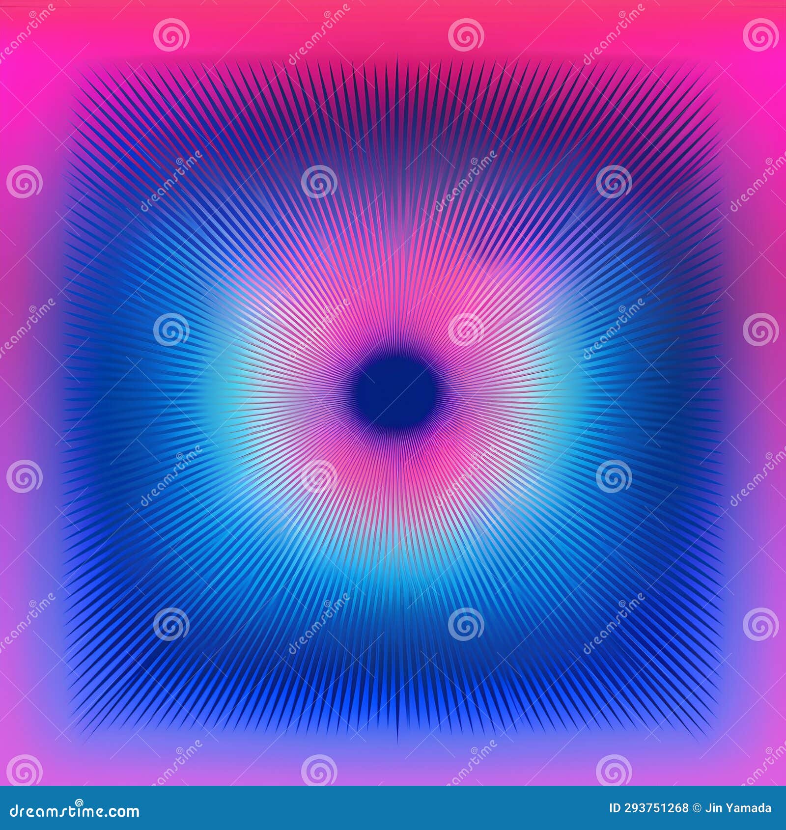 Abstract Background with Blue and Pink Rays. Vector Illustration for ...