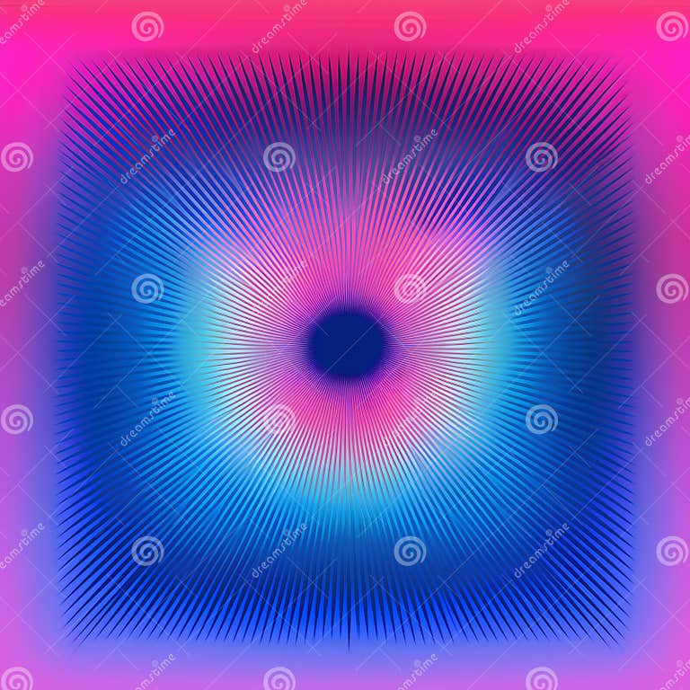 Abstract Background with Blue and Pink Rays. Vector Illustration for ...