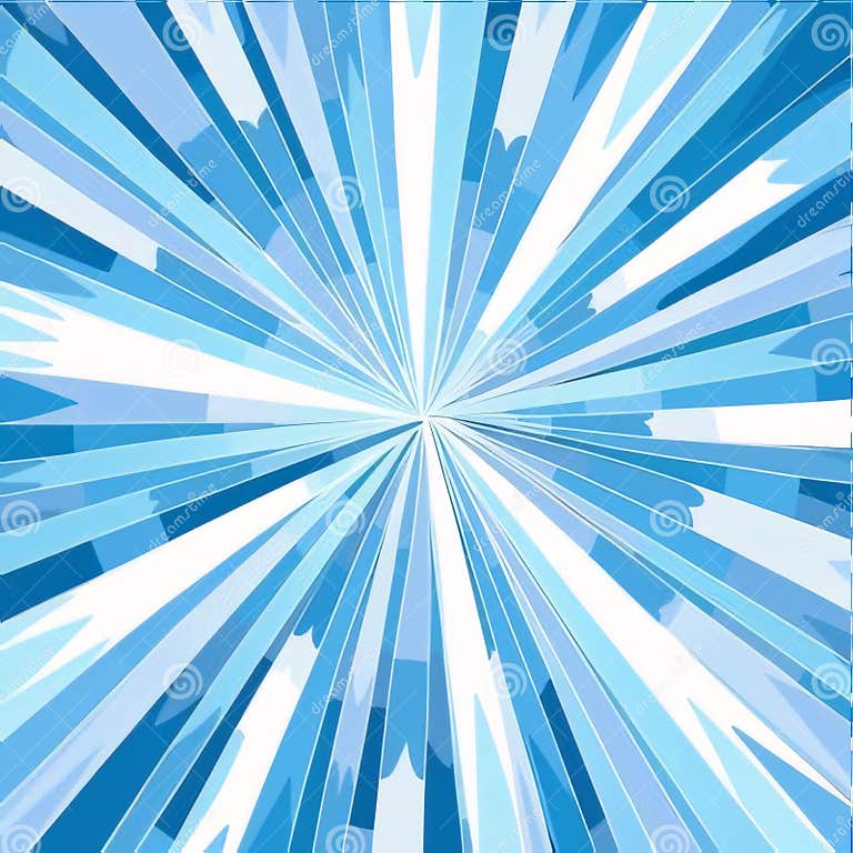 Abstract Background with Blue Rays. Vector Illustration Stock ...