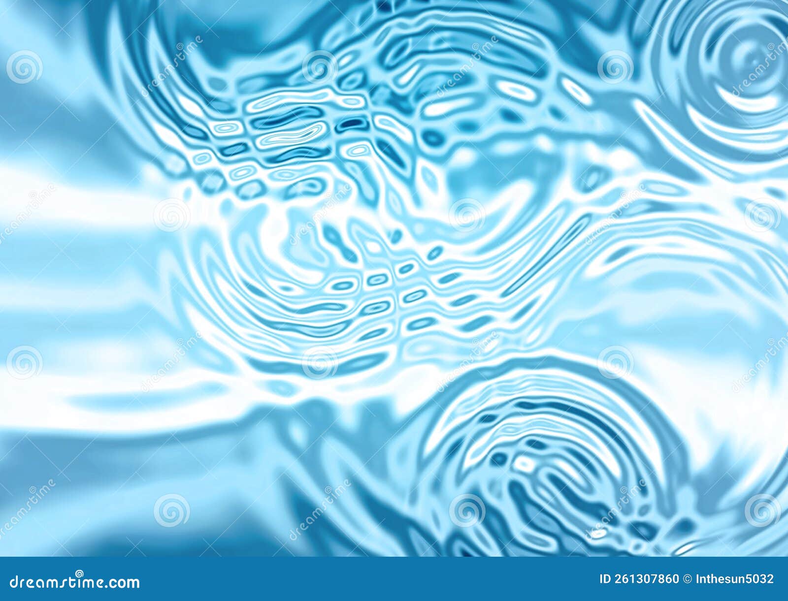 Abstract Background of Blue Ripples on Water Surface Stock Photo ...