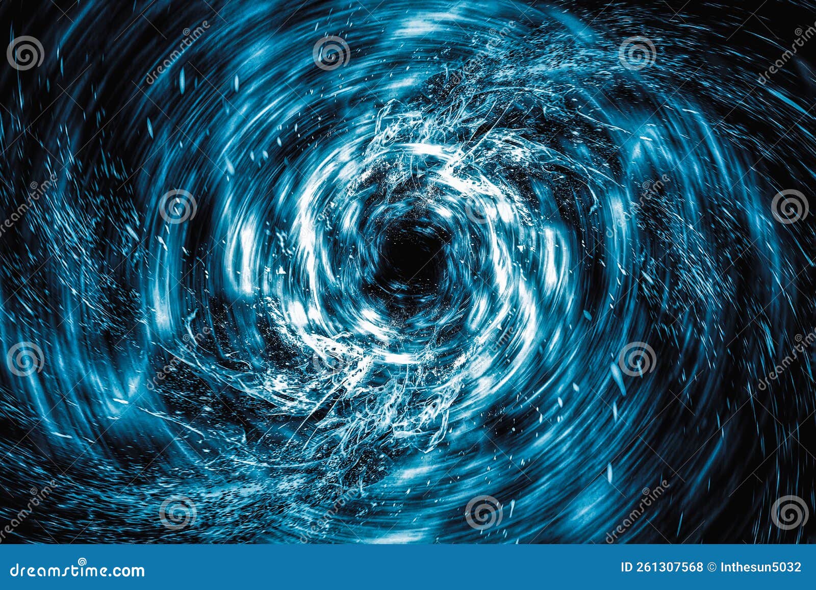 Abstract Background of Blue Ripples on Water Surface Stock Photo ...