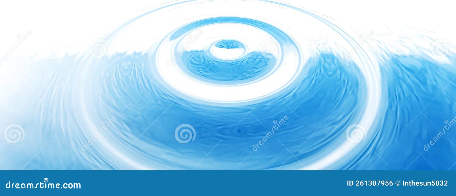 Abstract Background of Blue Ripples on Water Surface Stock Photo ...