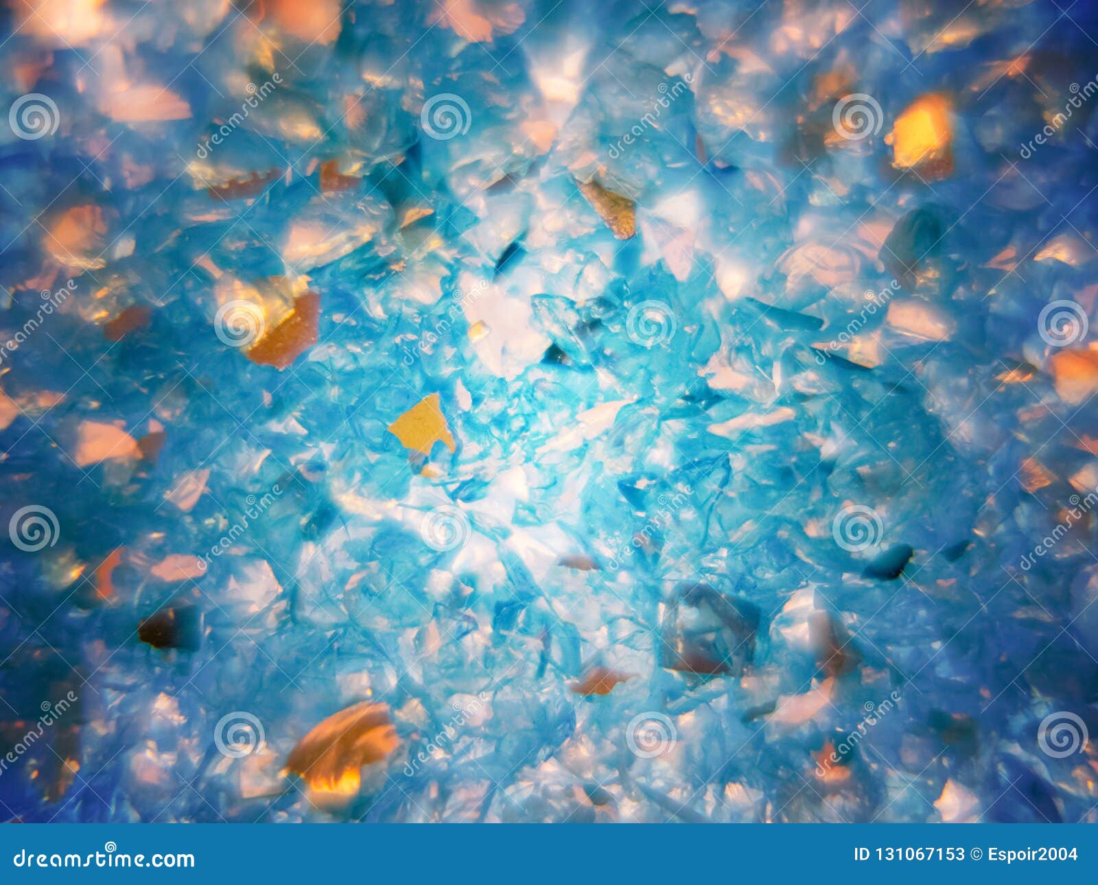 Abstract Background of Blue Sand with Sparkles in Soft Focus. Stock ...