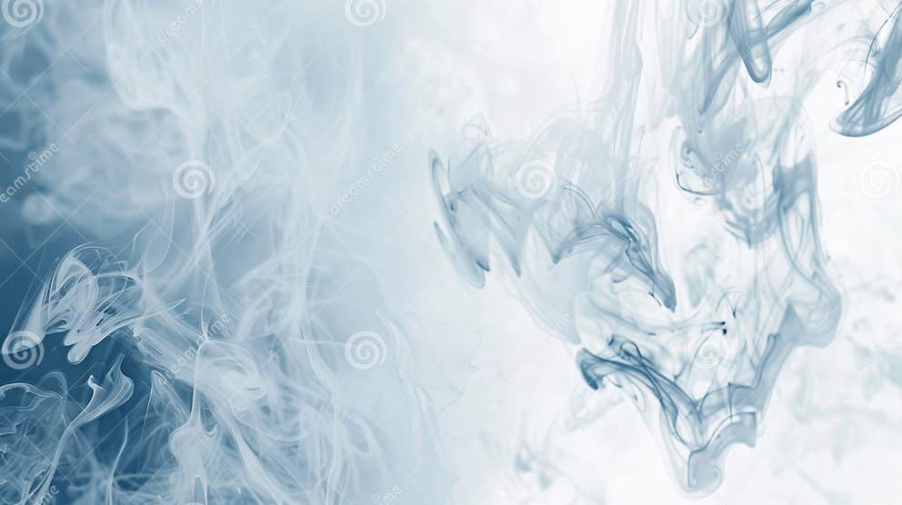Abstract Background of Blue Smoke Pattern, Abstract Blue White Color ...