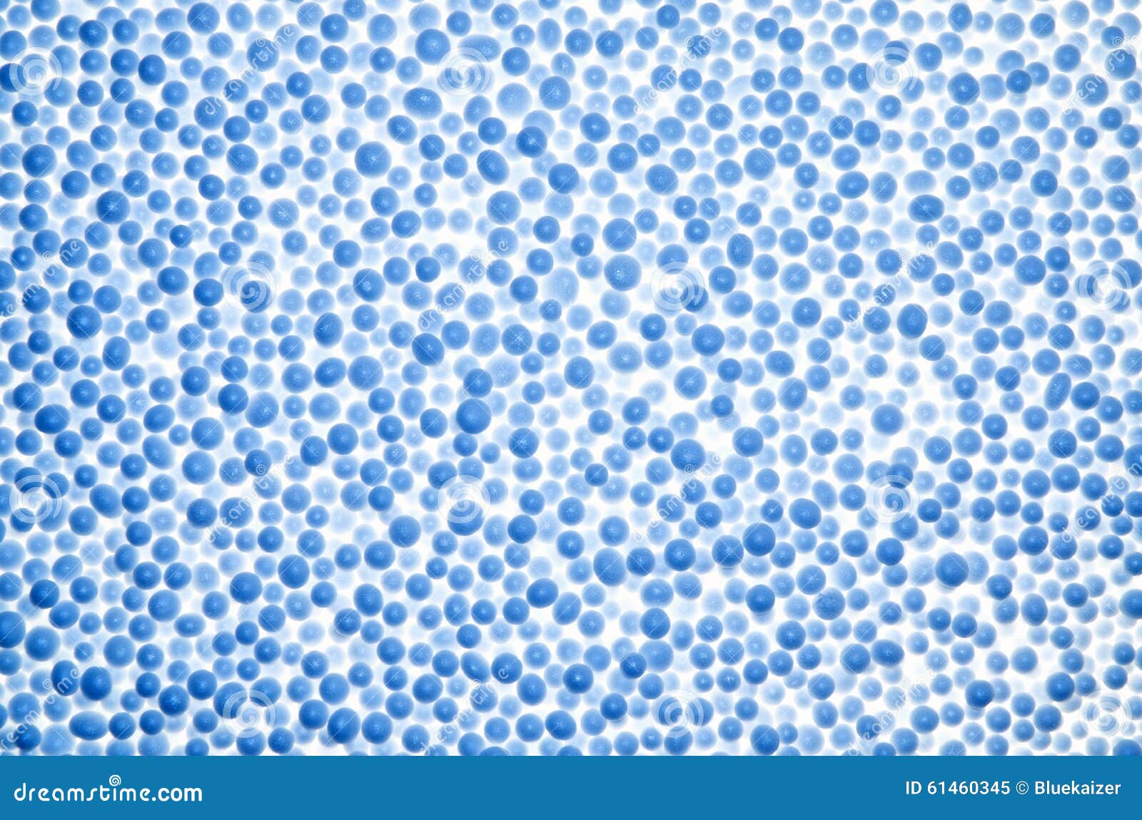 Abstract Background from Blue Styrofoam Ball Texture Stock Image ...