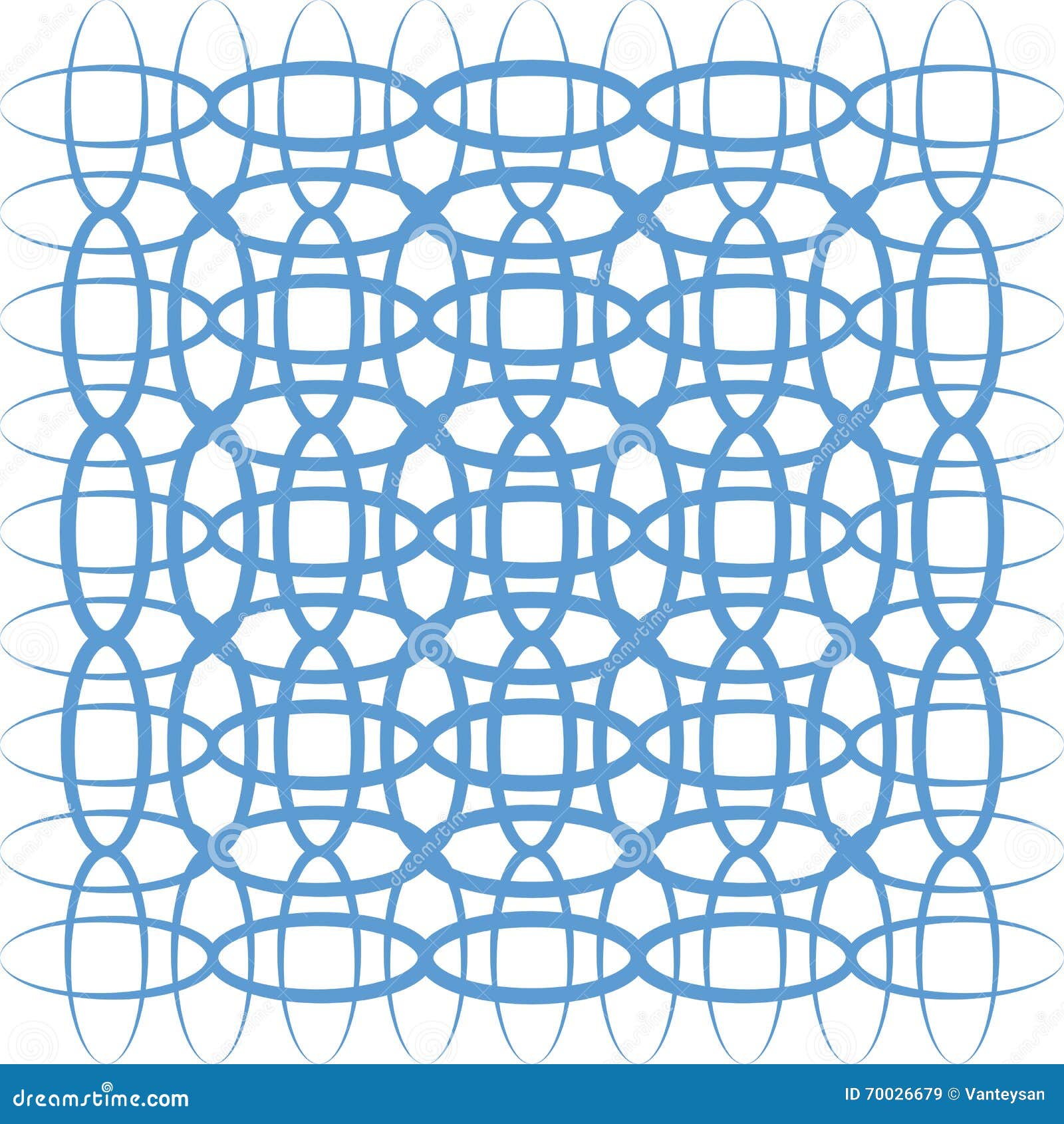 Abstract Background with Blue Symmetrical Curved Lines Stock Vector ...