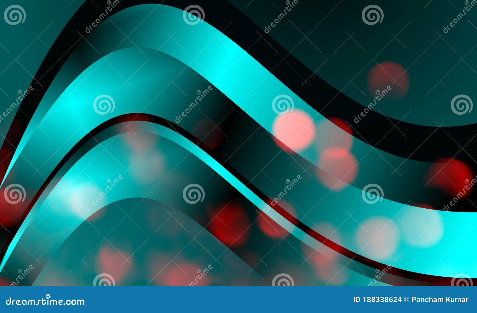 Abstract Background of Blue Veils. Stock Vector - Illustration of blue ...