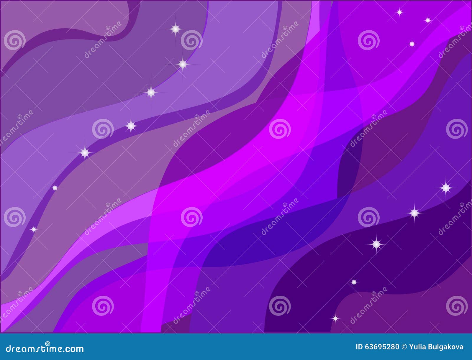 The Abstract Background in Blue and Violet Tones Stock Vector ...