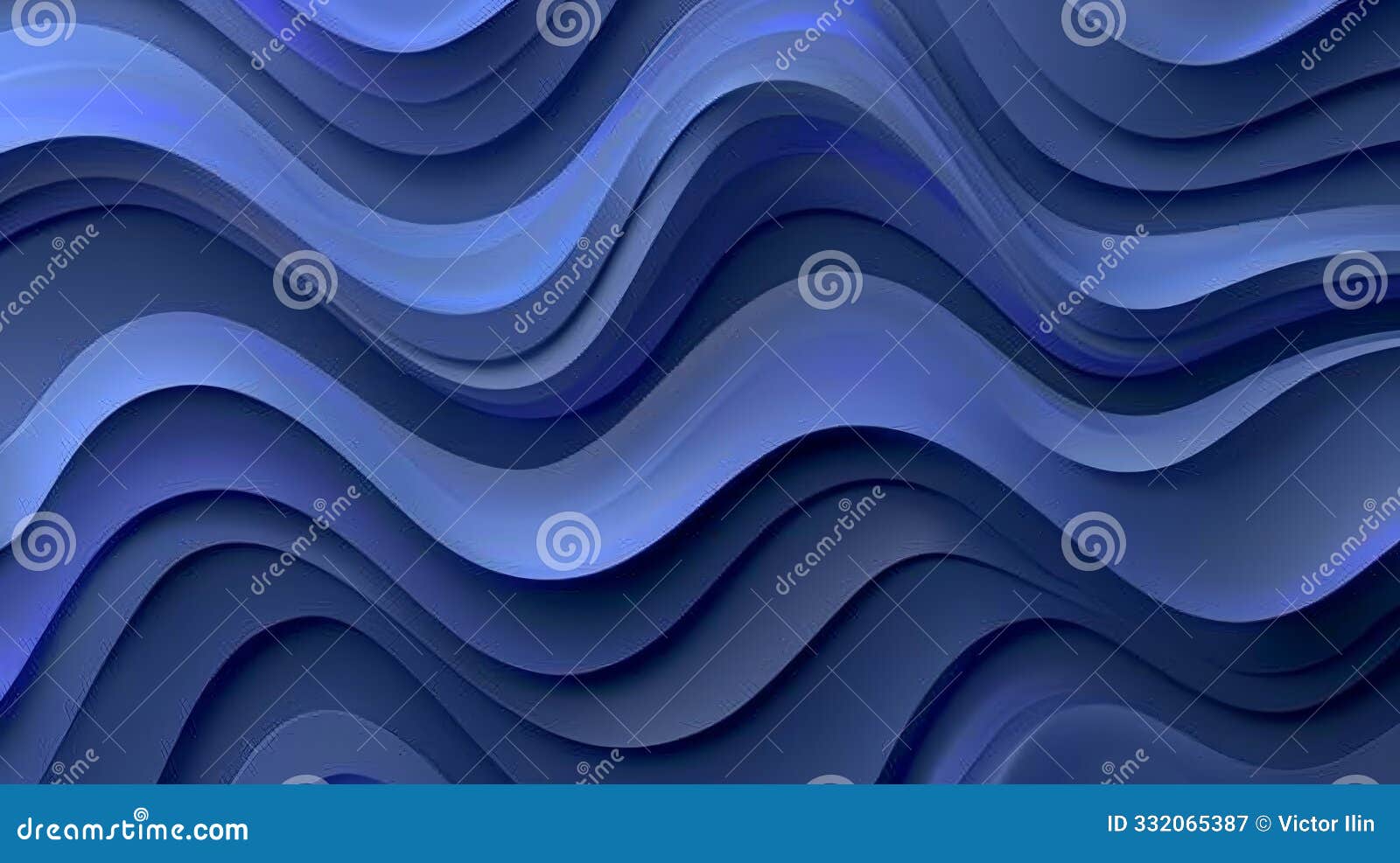 Abstract Background, Blue Wavy Pattern, Elegant Texture, Modern Design ...