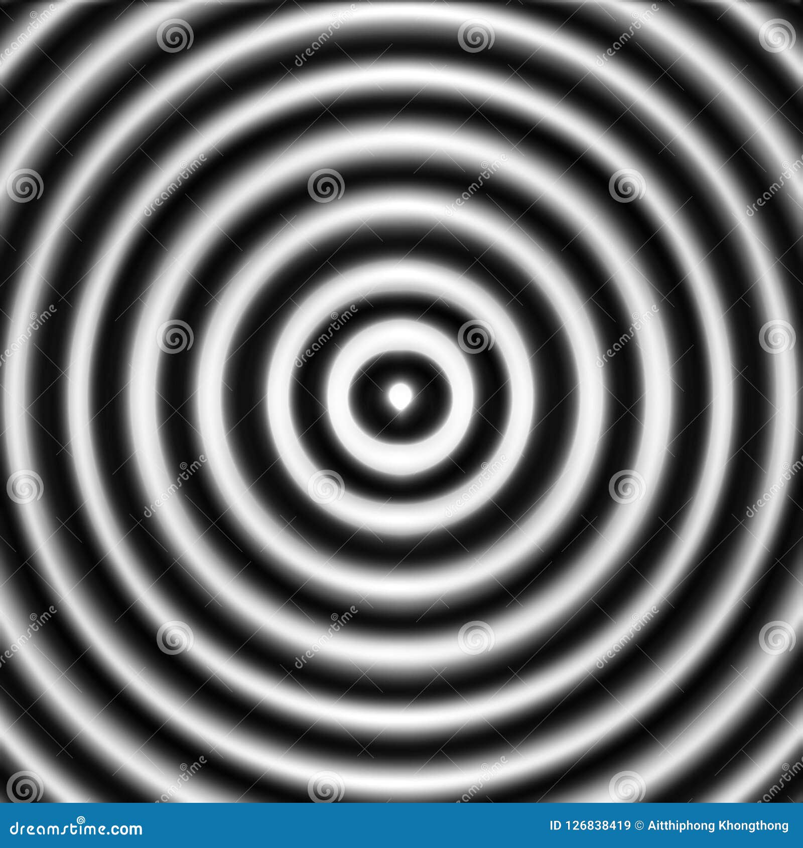 Abstract Background, Blurred Gray Sound Waves Oscillating Stock ...