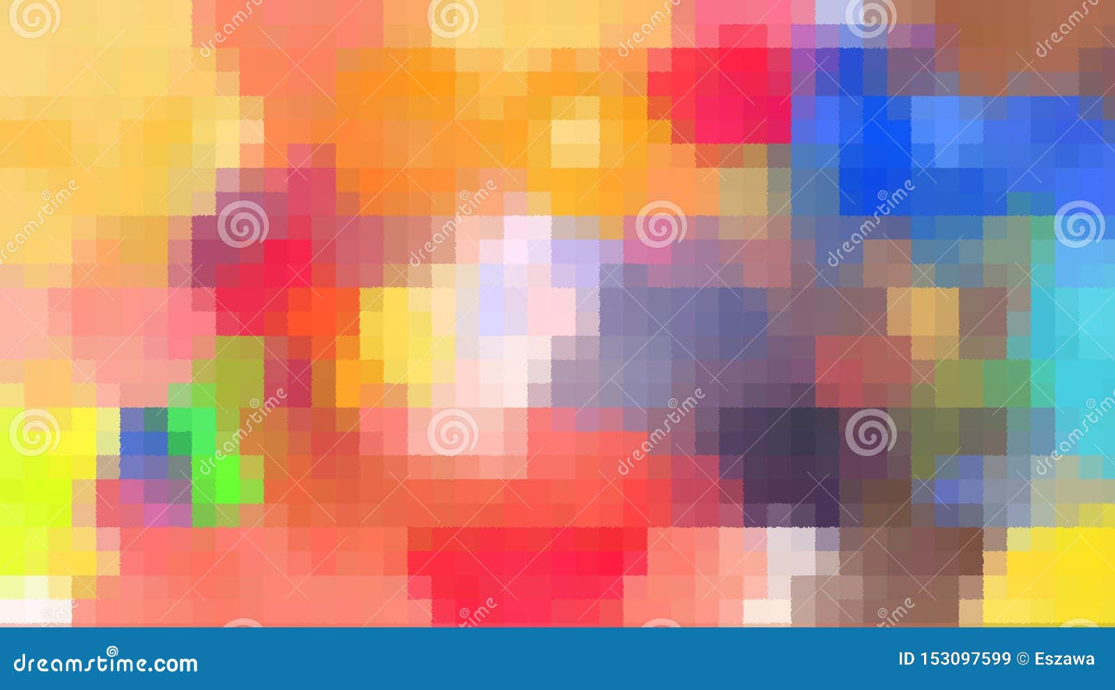 Abstract Background. Blurred Mosaic Pattern.Pixel Art Stock ...