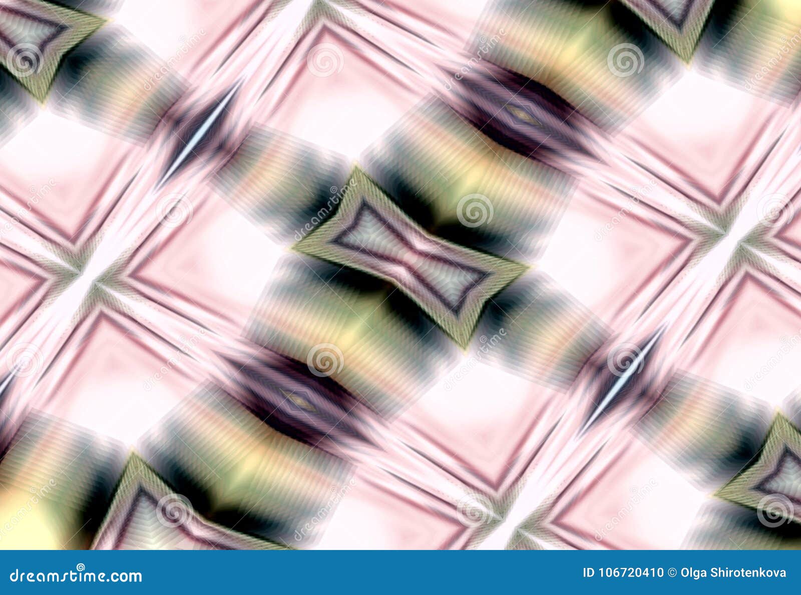 Abstract Background. Blurred Pattern from Geometric Shapes and Stripes ...