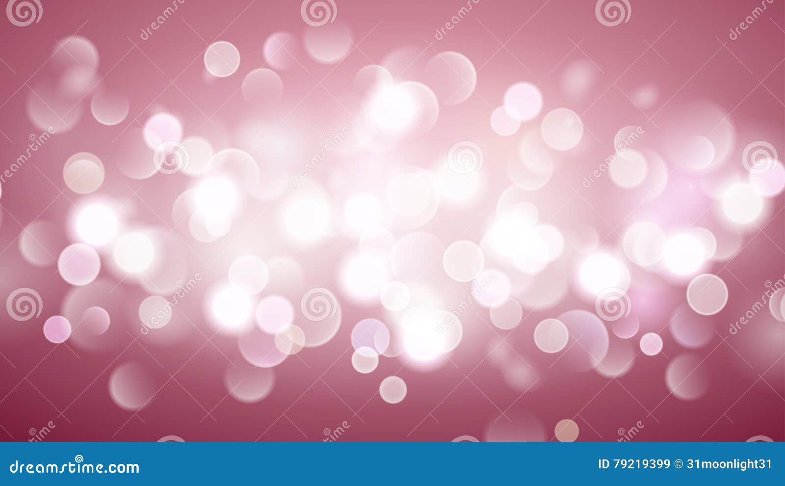 Abstract Background with Bokeh Effect in Pink Stock Vector ...