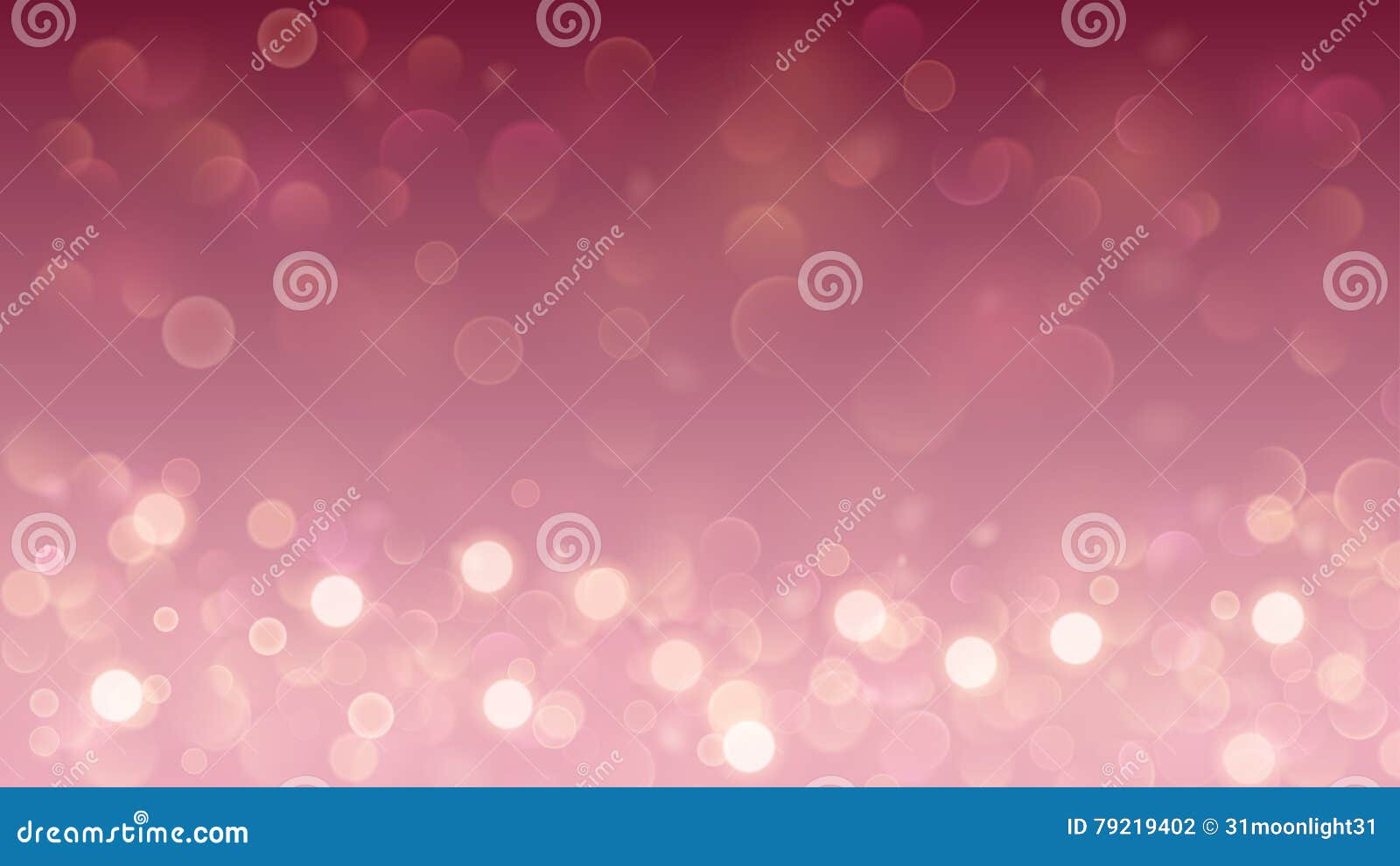 Abstract Background with Bokeh Effect in Pink Stock Vector ...