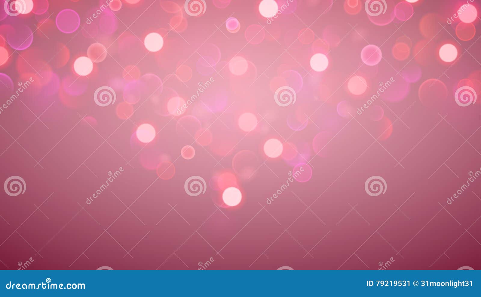 Abstract Background with Bokeh Effect in Pink Stock Vector ...