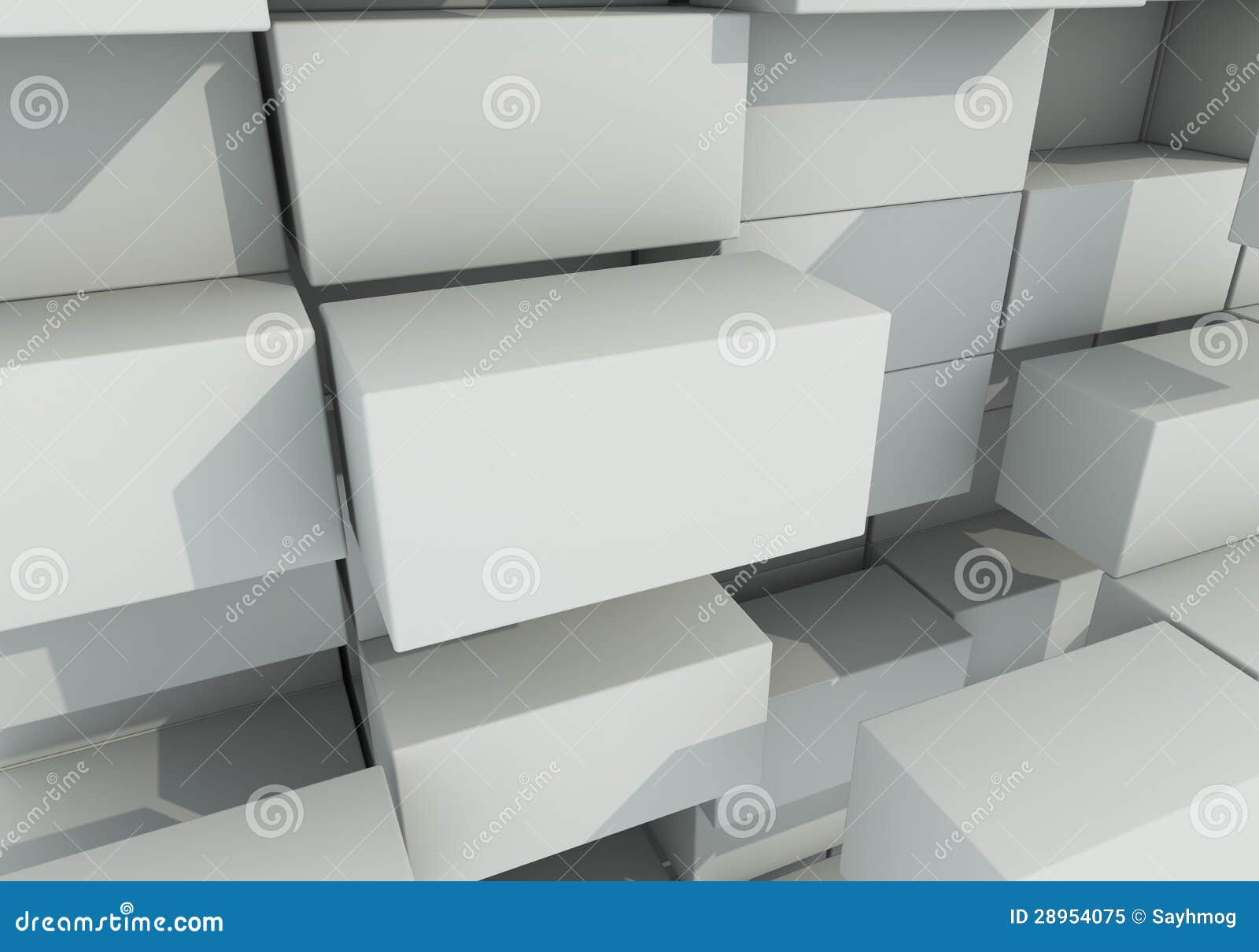 Abstract Background of Box Float Stock Illustration - Illustration of ...